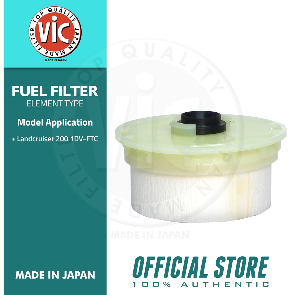 VIC Fuel Filter Element Type F-194 for Toyota Landcruiser 200 1DV-FTC ...