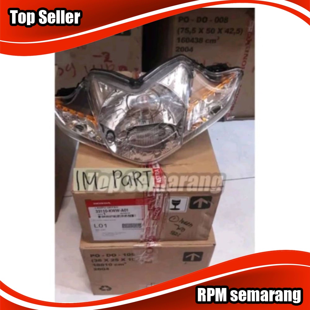 Honda Revo 110 reflector front light - Revo absolute | Shopee Philippines