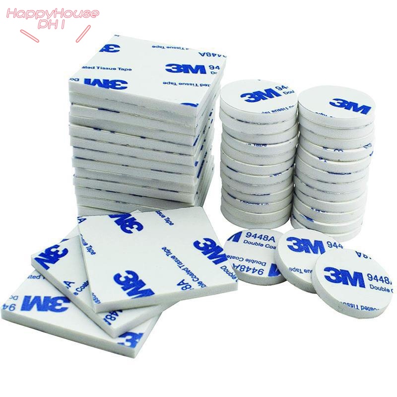 1pc/10pcs Set 3M Strong Pad Double Sided Adhesive Acrylic Tape Sticky ...