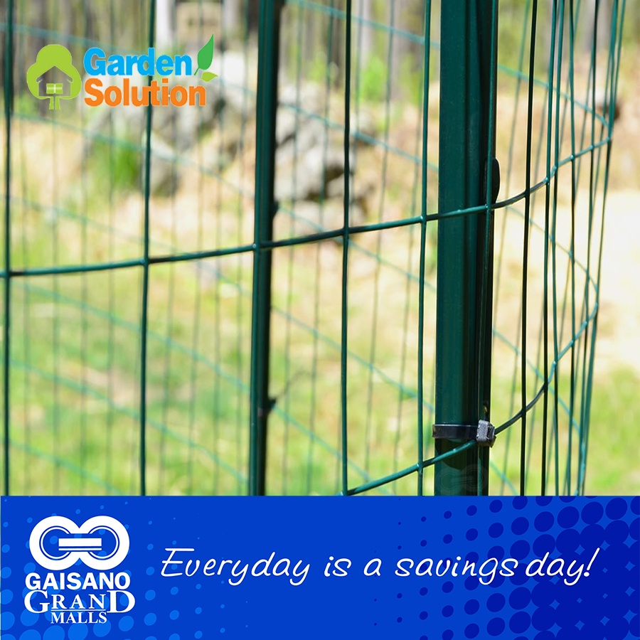 Garden Solution Vinyl Coated Welded Garden Mesh Fence, Ornamental Wire Mesh Fence 024 Gaisano ...