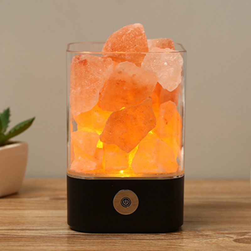 Led Crystal salt lamp of Himalayan lava lamp | Shopee Philippines
