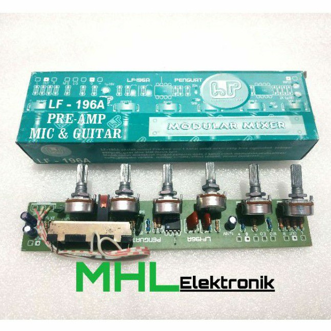Pre Amp Mic & Guitar Primary Mixer Modular Kit LF 196A | Shopee Philippines