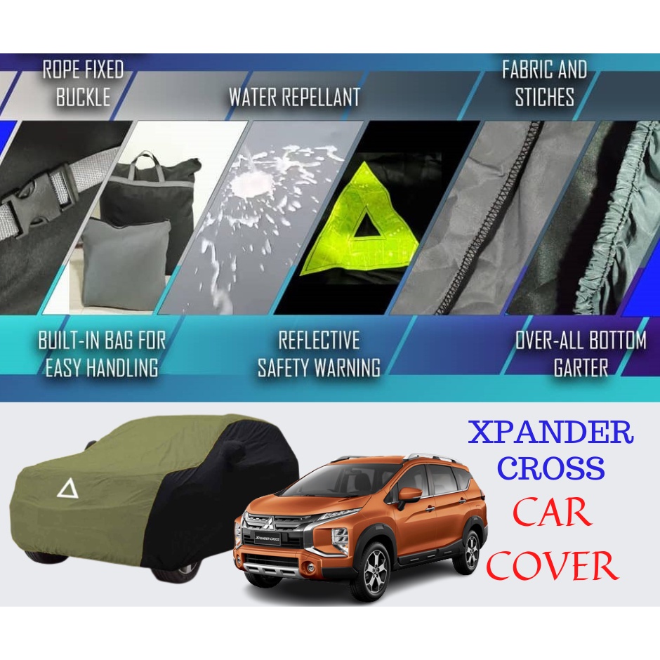 XPANDER CROSS car cover tela with reflectorized MAKAPAL AT MATIBAY ...