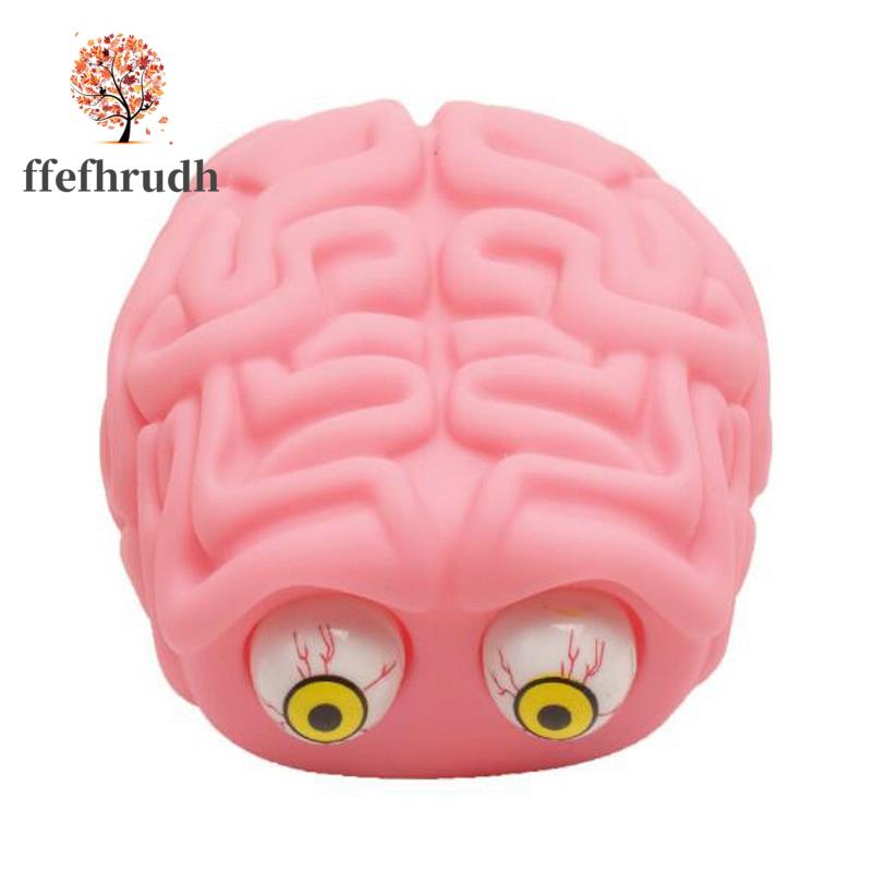 Flippy Brain Squishy Eye Popping Squeeze Fidget Toys Cool Stuff Prank ...