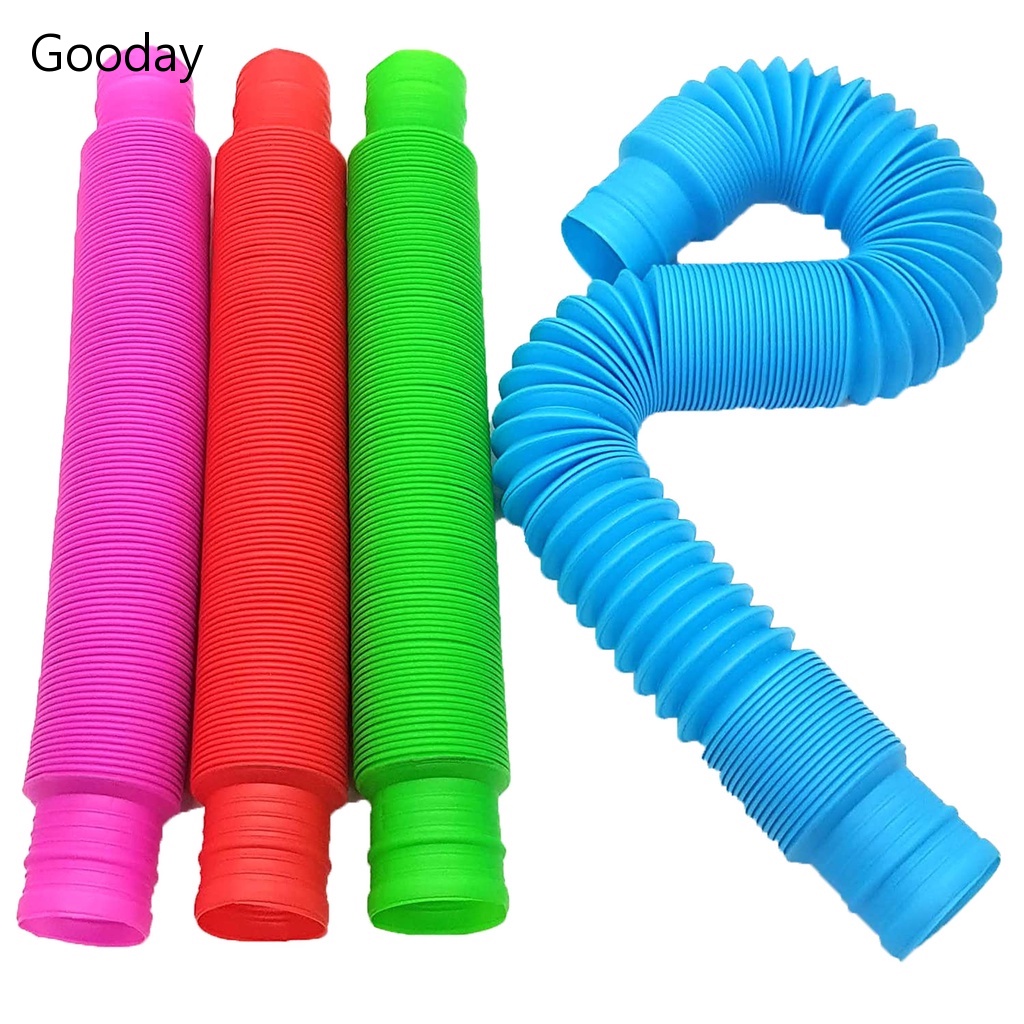 Diy Pop Telescopic Bellows Sensory Fidget Toy Decompression Stretch ...