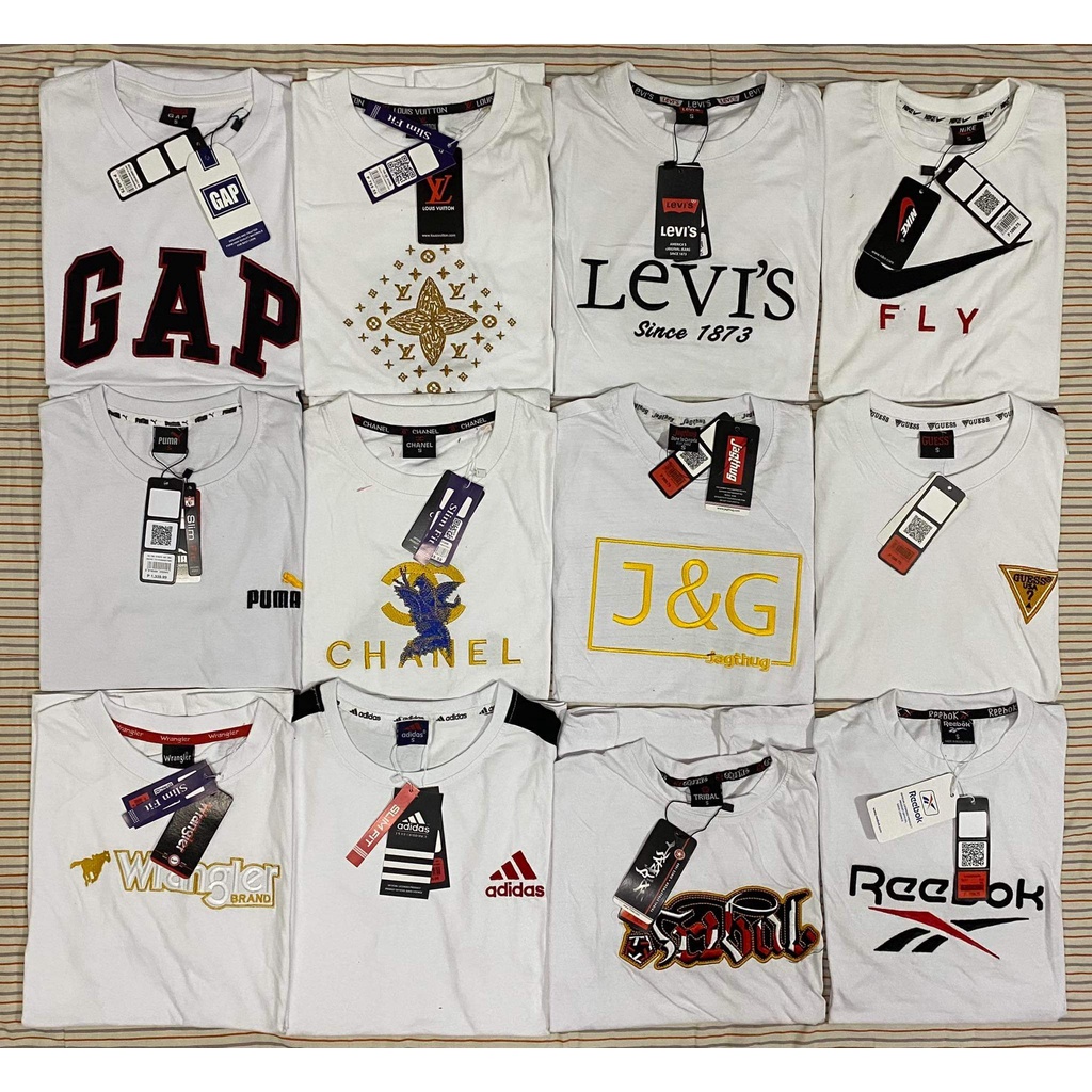 !!WHOLESALE!!10pcs Bundle Of Pure Cotton Branded Overruns Tshirt For ...