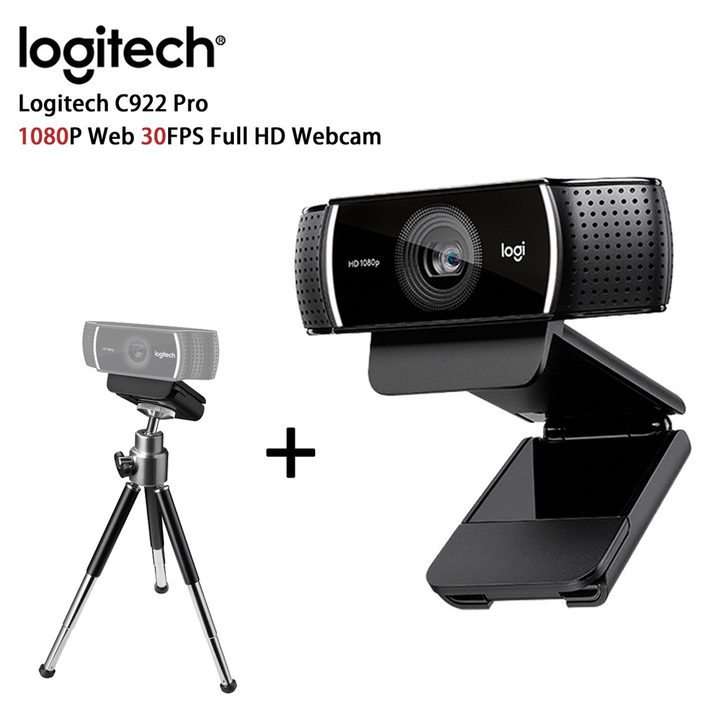 Logitech C922 Pro 1080P Web 30FPS Full HD Webcam Built-in Microphone ...