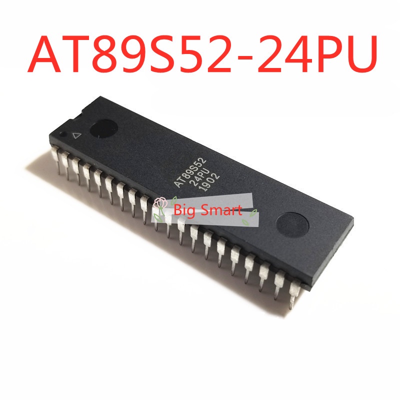1pc AT89S52-24PU AT89S52 DIP-40 8-bit flash microcontroller chip | Shopee Philippines