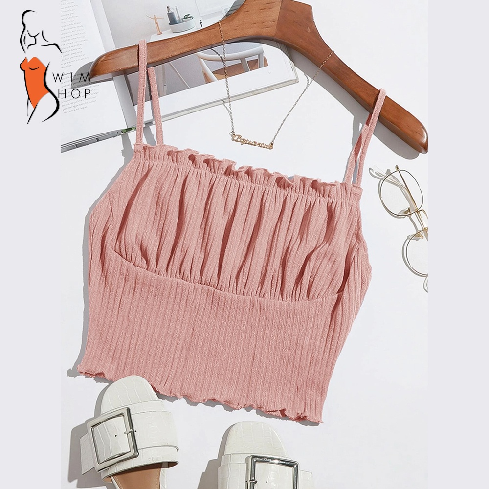 SS Ruched Garter Crop Top Knitted Tops | Shopee Philippines