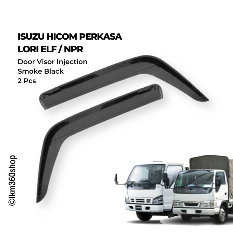 Isuzu Hicom Perkasa Lori ELF/ NPR Door Visor Injection | Shopee Philippines