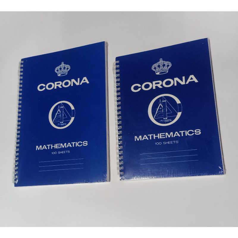 Corona Mathematics Graphing Double Wire Notebook 100 Leaves 6" x 8.5 ...