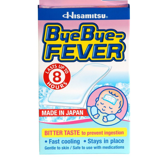 Bye Bye Fever Baby Fever Plaster Fever Fever Reduce Hot Compress ...