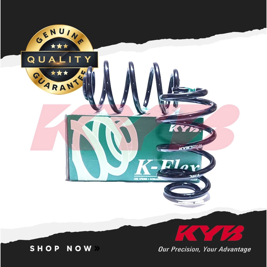 KYB KAYABA (2pcs) K-Flex Coil Spring Rear for Toyota Avanza F601, F602 ...