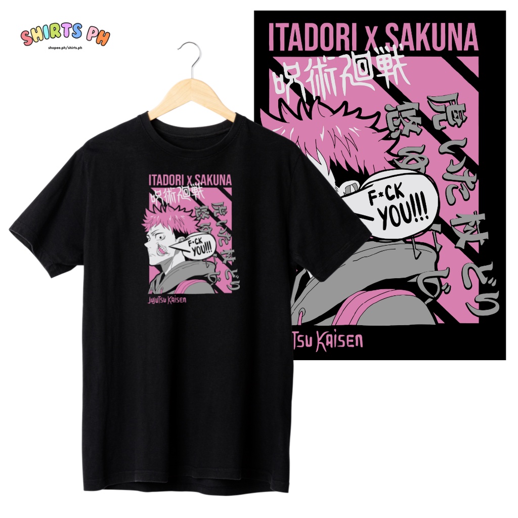 Jujutsu Kaisen Itadori X Sukuna Anime Shirt Tshirt For Men For Women