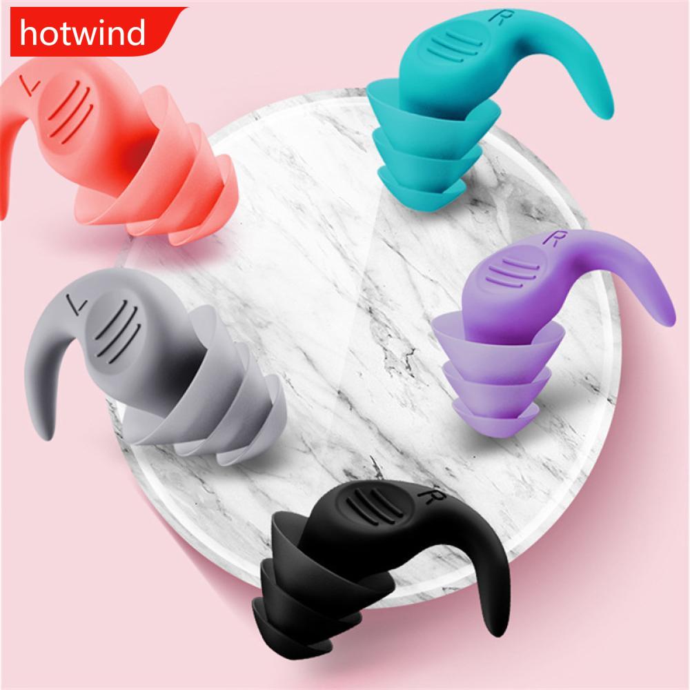 HW Nano Silica Gel Earplugs Sleep Plug Canceling Noise Reduction ...