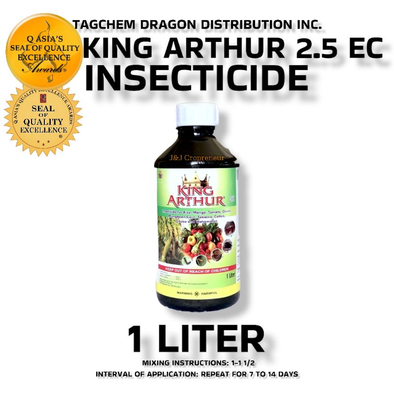 KING ARTHUR INSECTICIDE (1LITER) TAGCHEM DRAGON DISTRIBUTION INC ...