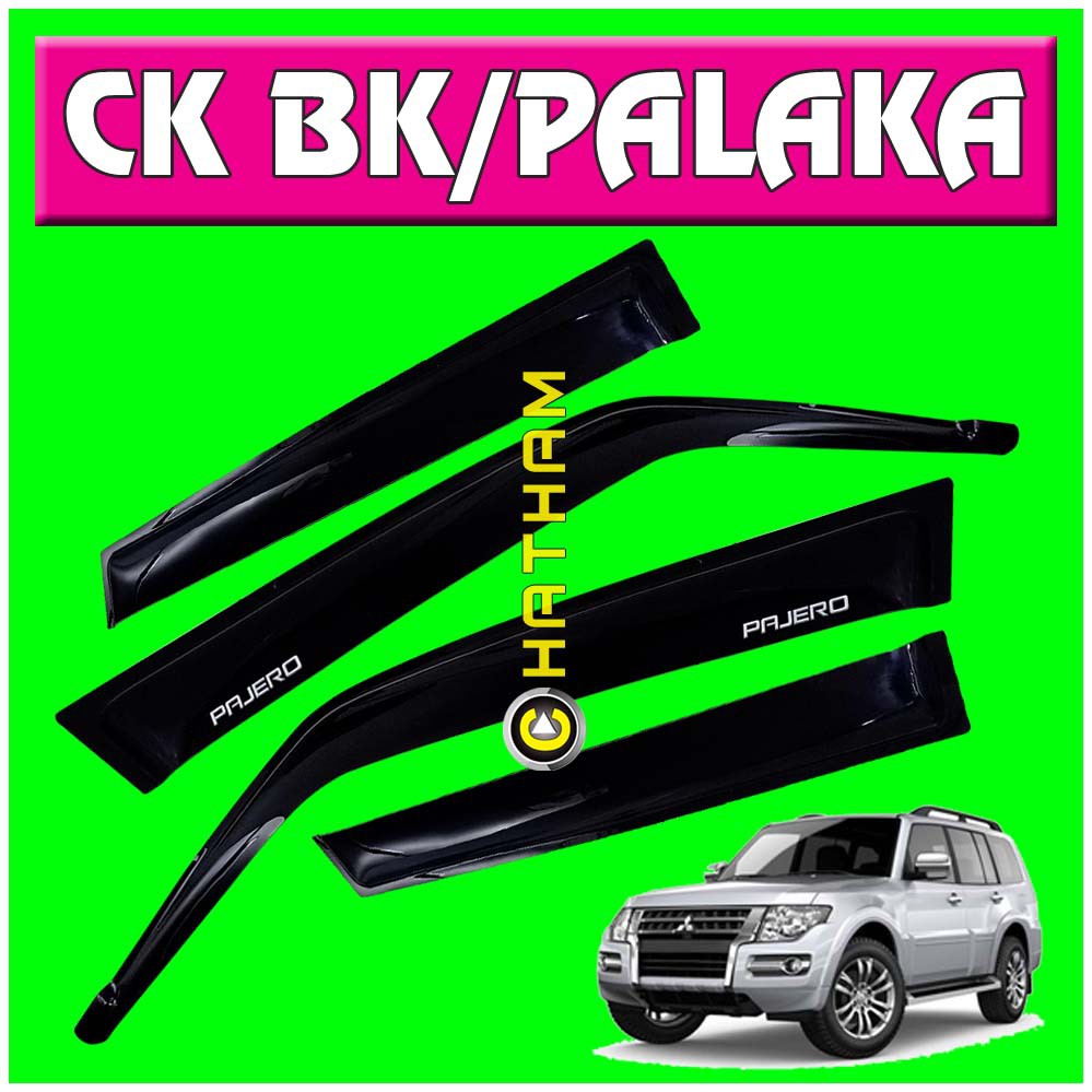 Pajero 1989 to 2021 Rain Guard ( Window Visor ) Box Type Intercooler ...