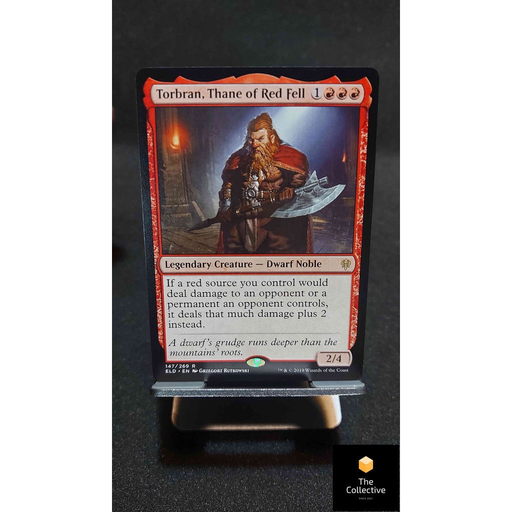Magic the Gathering - MTG Card Game - Torbran, Thane of Red Fell - ELD ...