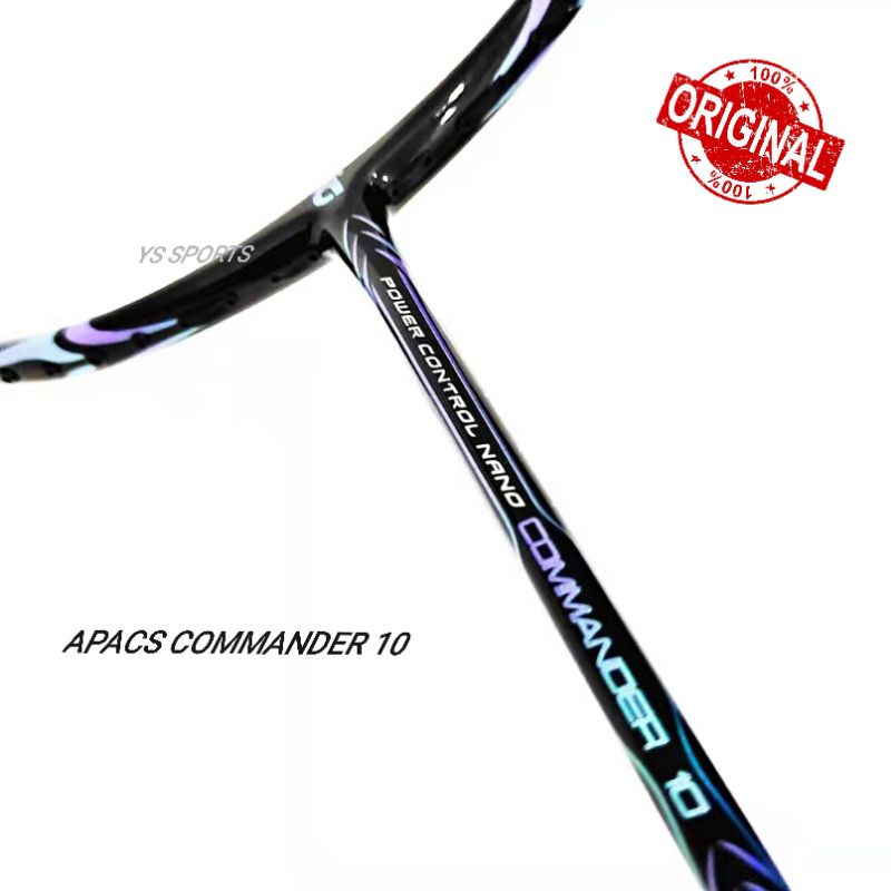 Apacs Badminton Racquet COMMANDER-10 | Shopee Philippines