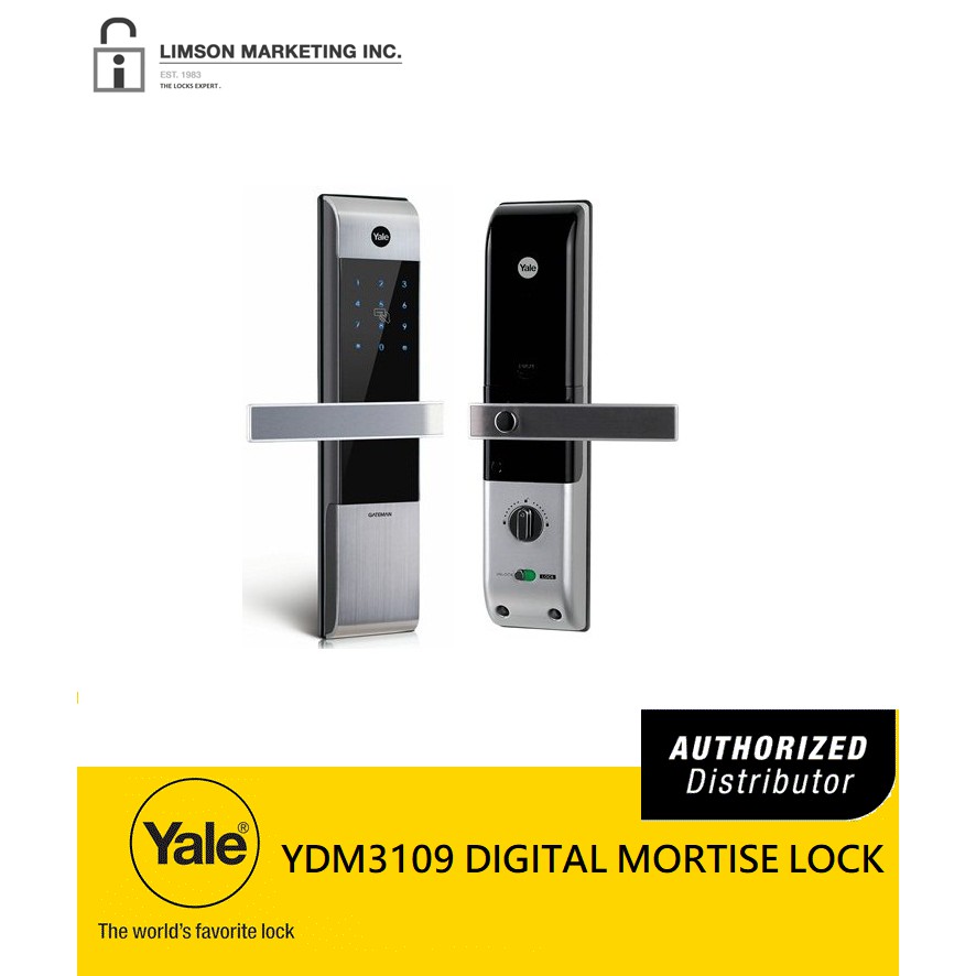 YALE YDM3109+ DIGITAL MORTISE LOCK | Shopee Philippines