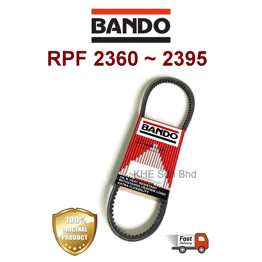 Bando Belt RPF 2360 2365 2370 2375 2380 2385 2390 2395 (9.5 x 915 925 940 950 965 975 990 1000 ...
