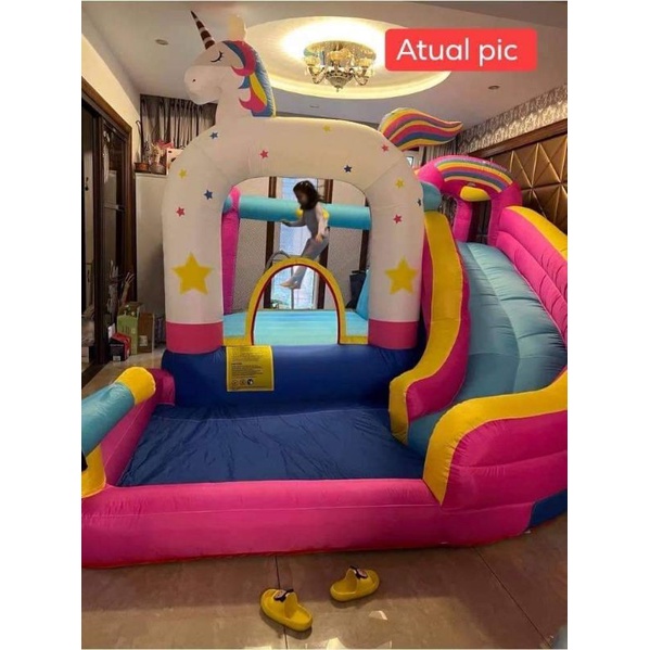 Inflatable boucer and slide | Shopee Philippines