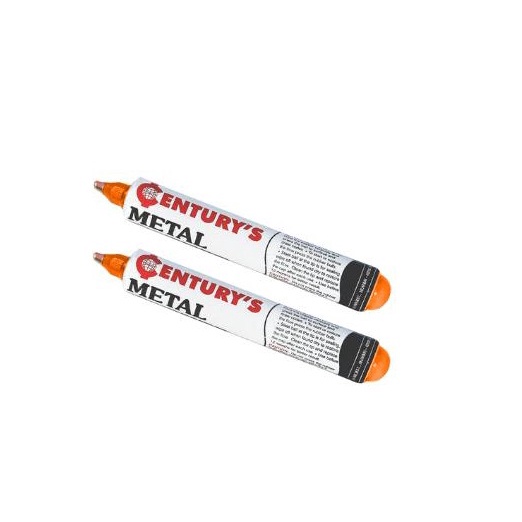 2PCS Century's Pump Type Metal Marker Permanent Marker Fade Proof Ball ...
