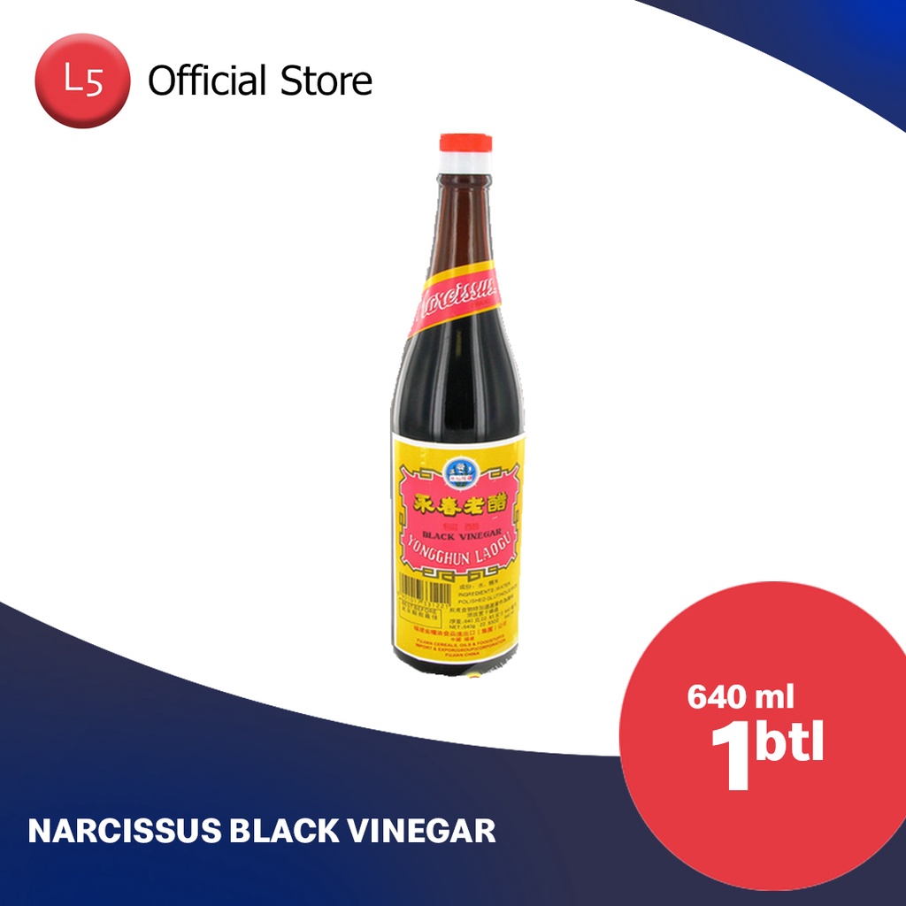 Narcissus Black Vinegar 640ml | Shopee Philippines
