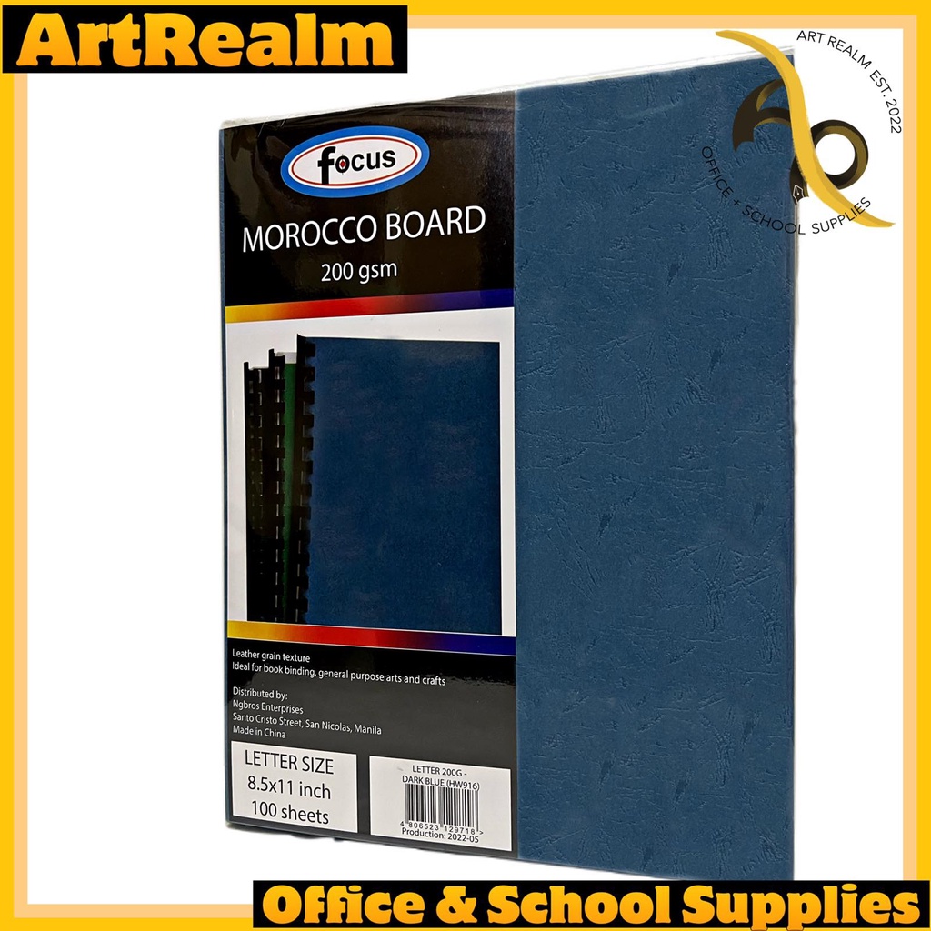 Focus Morocco Board 200gsm [Short | A4 | Long Size] | Shopee Philippines