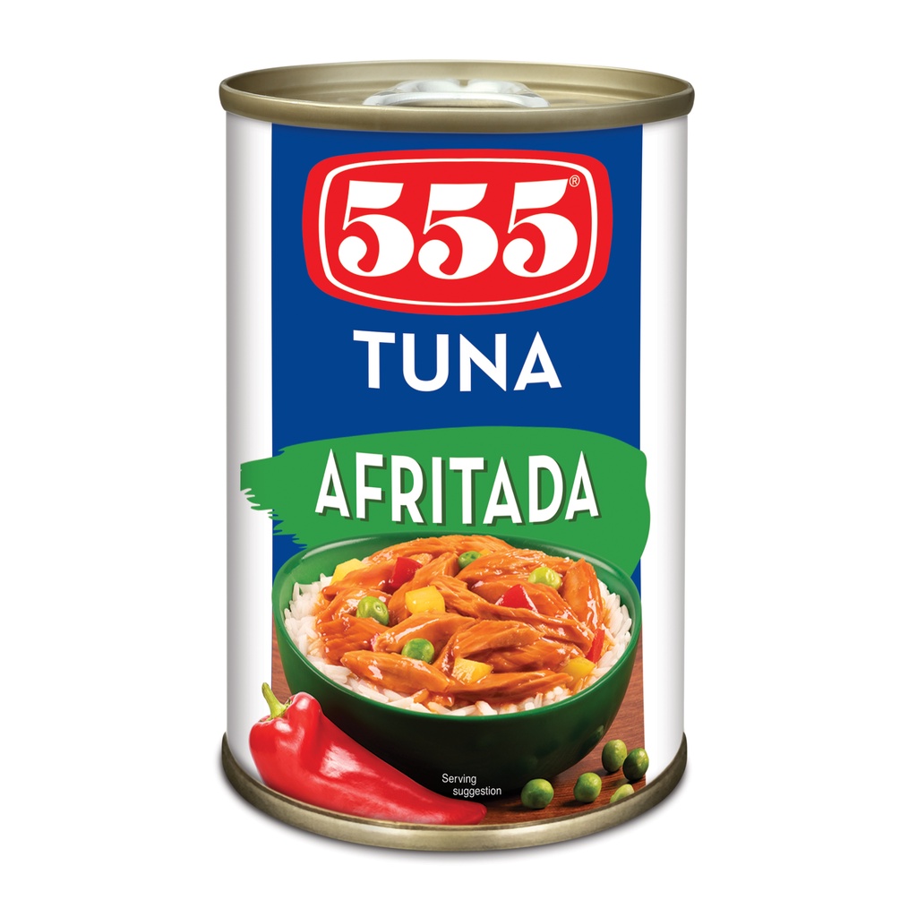555 Tuna Afritada 155g | Shopee Philippines