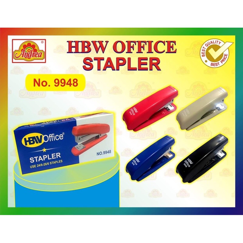 HBW office stapler #35 #9948 | ANDREA | Shopee Philippines