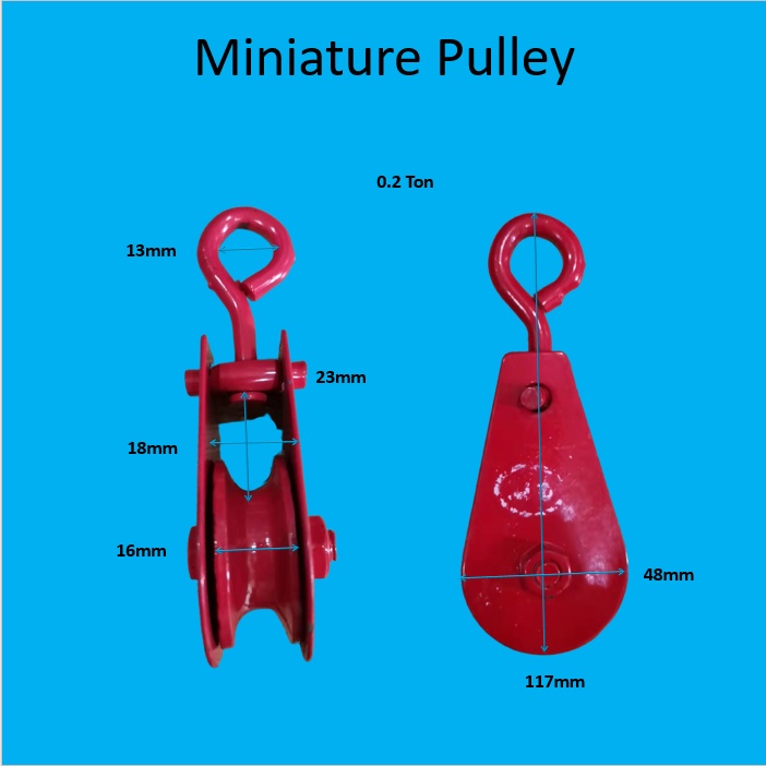 Lifting Miniature Small Pulley Lifting Small Single Wheel Pulley ...