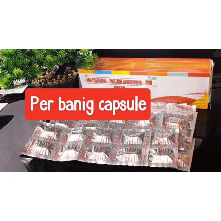 IROCAP - Per Blister 10 Caps (VITAMINS AND MINERALS) Multivitamins ...