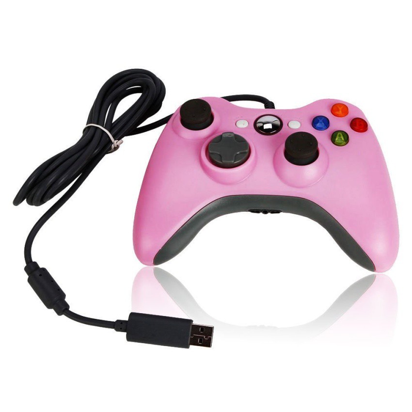 Wired Controller for XBOX 360 (Pink) | Shopee Philippines