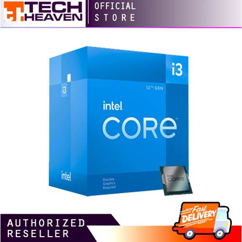 PROCESSOR INTEL CORE I3-12100F 3.30GHZ/4P/0E/8T/12MB/ NO GRAPHICS ...