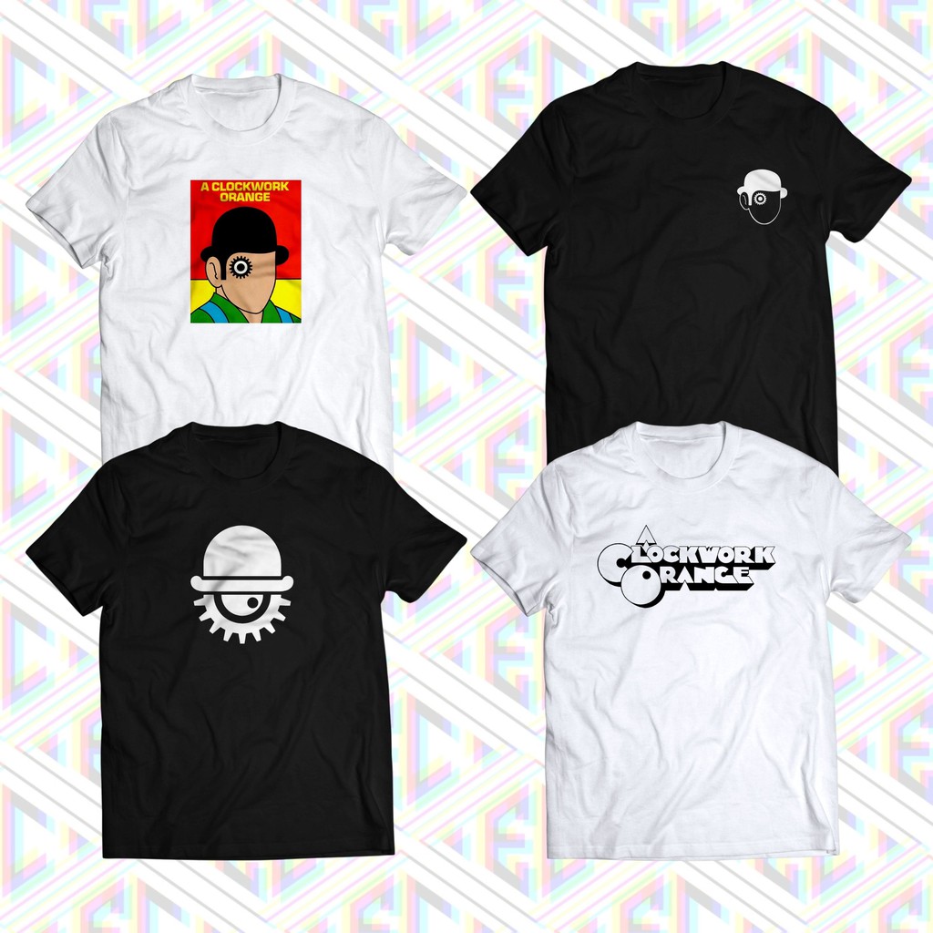 A CLOCKWORK ORANGE MOVIE TEE SHIRT COLLECTION STANLEY KUBRICK | Shopee ...