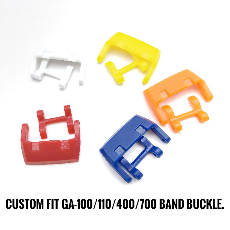 CUSTOM FIT CASIO G-SHOCK GA-100/400/700 BAND PLASTIC BUCKLE. | Shopee ...