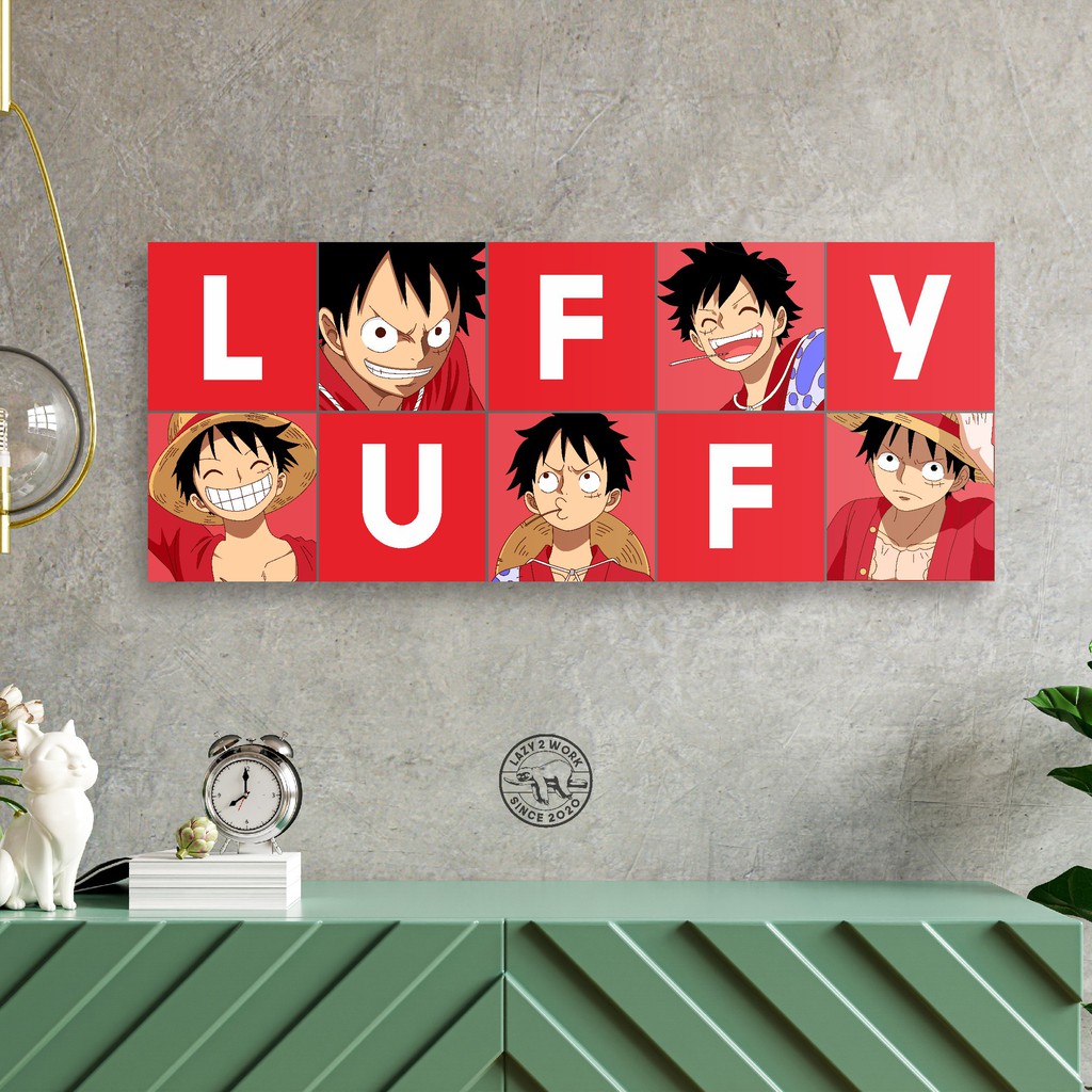 HIASAN DINDING Luffy One Piece Wall Hanging Poster | Shopee Philippines