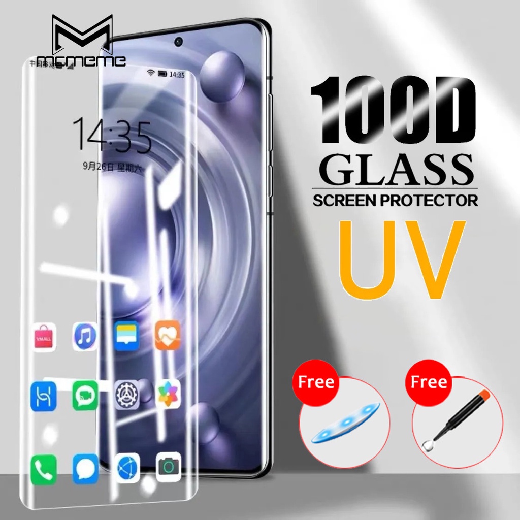VIVO V50 V40 V30e V30 V29 Pro V27 V25 X200 X100 X90 X80 X70 X60 5G UV Glue Full Cover Tempered ...