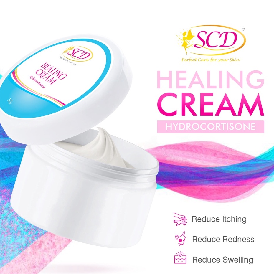 SCD Healing Cream 10g - Reduces Itching, Redness and Swelling | with ...