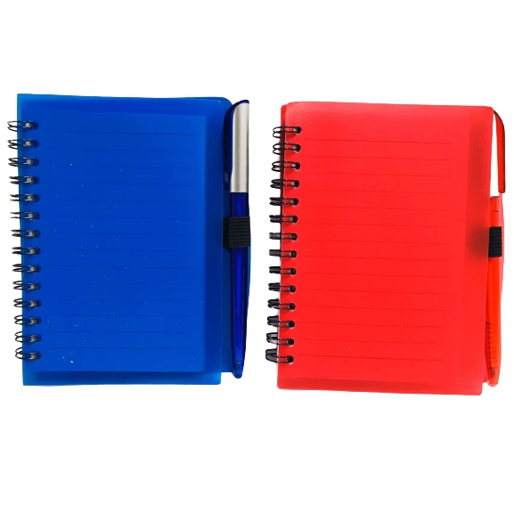 PP901 NOTEBOOK SMALL SCHOOL and OFFICE Plastic Cover Notebook With Ball ...