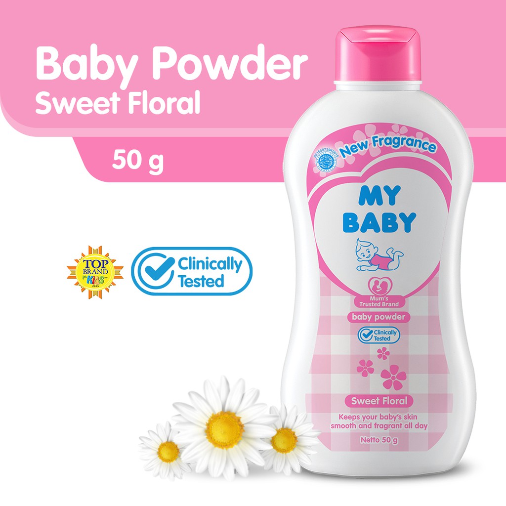 My Baby Powder 50gr Sweet Floral - Baby Powder 50gr - Baby Powder ...