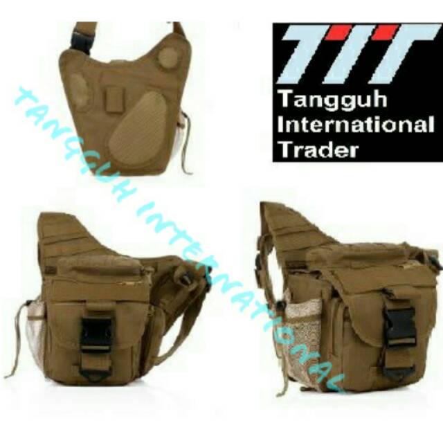 Imported Army Wing Sling Bag 249; Sling with Many TNI Kaporlap Pockets ...