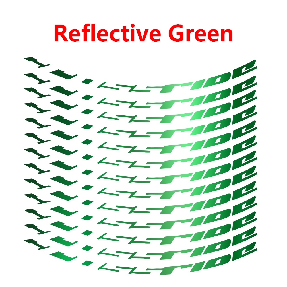 Mavic Crossride Mtb (8 Or 12 pcs) Holographic Wheel Rim Sticker Decal Vinyl For Mountain Bike ...