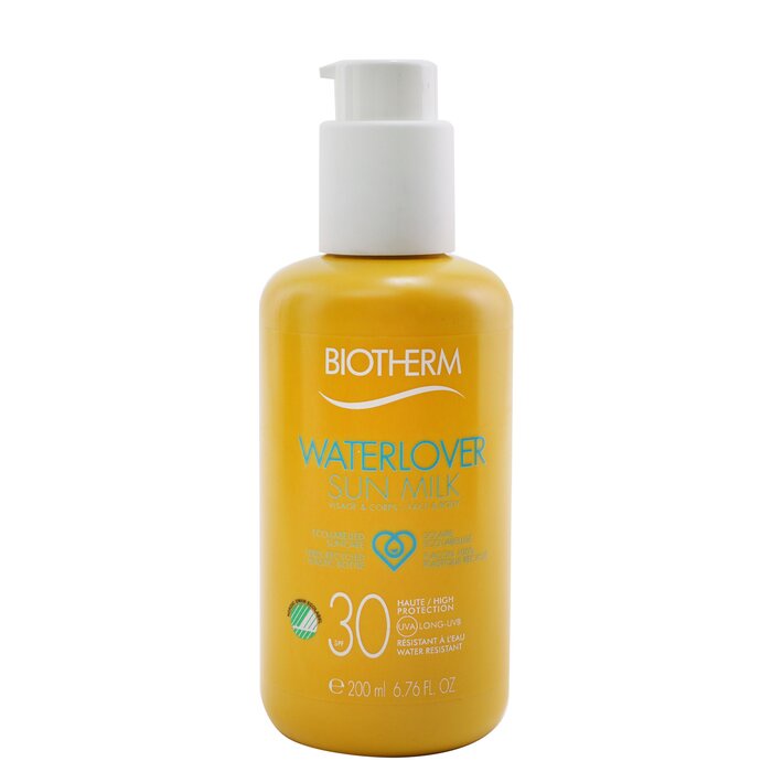 BIOTHERM - Waterlover Sun Milk SPF 30 (For Face & Body) | Shopee ...