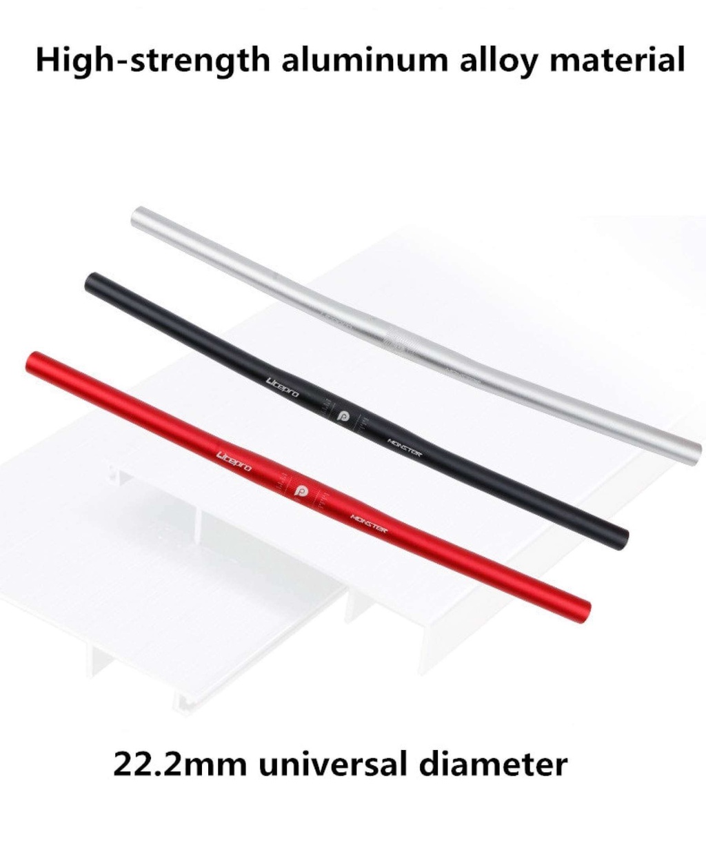 Litepro Monster Handlebar Folding Bike Horizontal One-shaped Handlebar ...