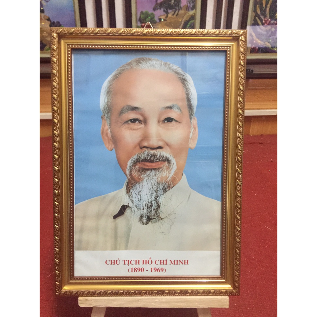 Large Uncle Ho photo frame (54cm x36 cm) | Shopee Philippines