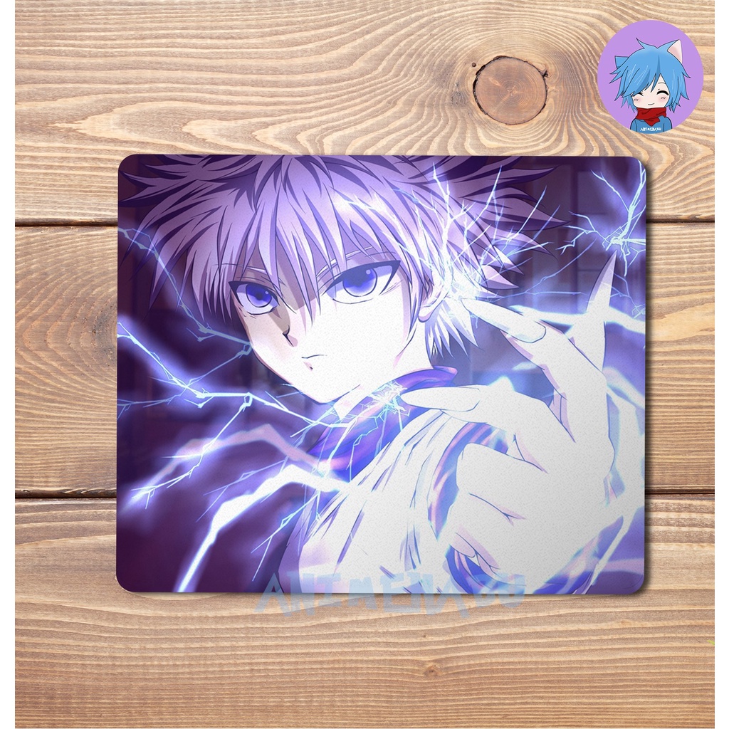 Hunter x Hunter - Killua - Animehabu - Anime Mousepad | Shopee Philippines