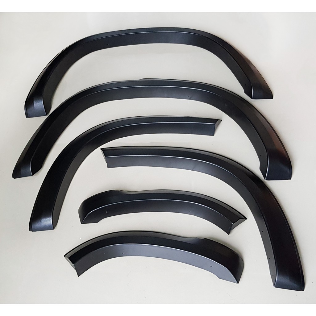 Bushwacker Black Fender Flare for Mitsubishi Strada Triton 2019 Fender ...