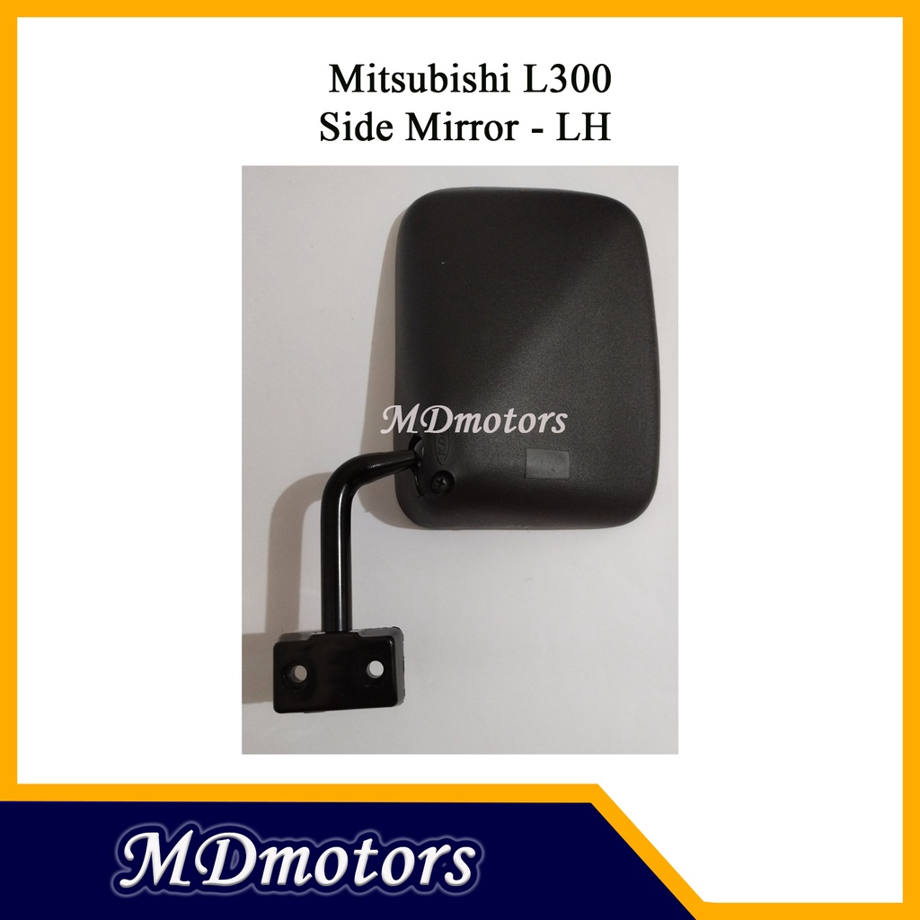 Mitsubishi L300 Side Mirror L-300 Black Manual Left Side Taiwan ...
